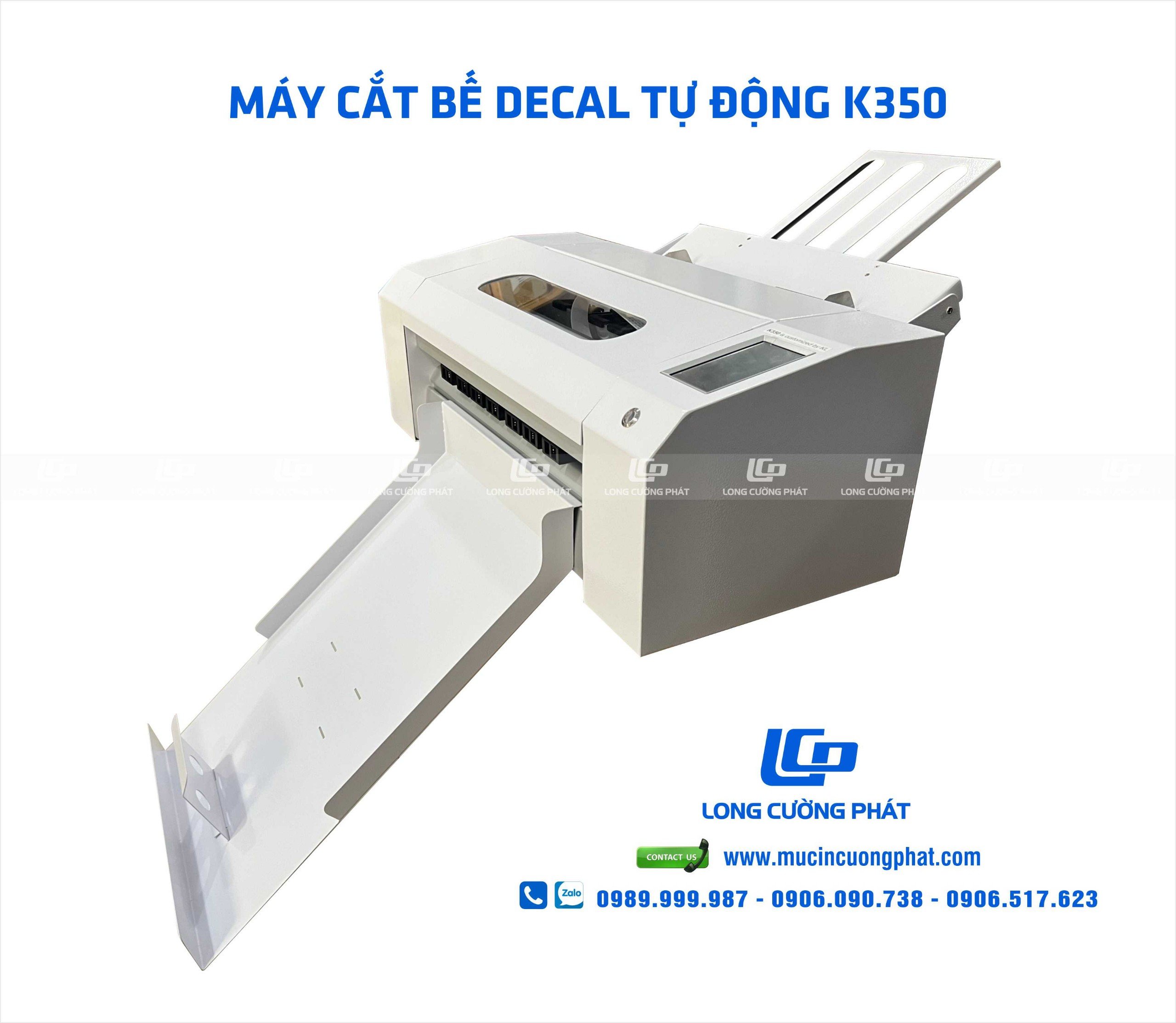 May Cat Be Decal Len Giay Tu Dong A3 K350 , Máy Cắt Bế Decal Lên Giấy Tự Động A3 - K350 - MỰC IN ...